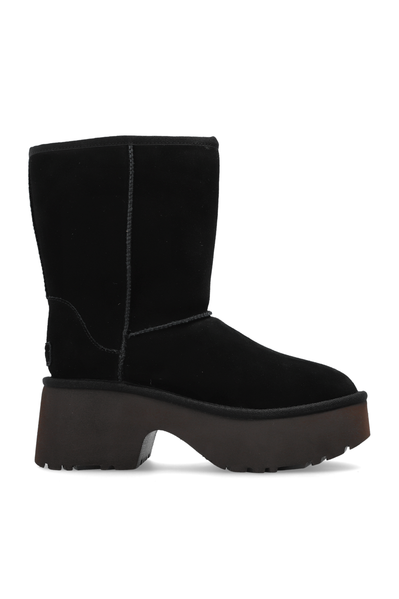 Black Platform snow boots Classic Twin Seam New Heights UGG Vitkac Canada